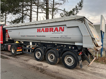 Puspiekabe pašizgāzējs Meiller MHPS 12/27 LOSS4 STEEL TIPPER - STEEL ...